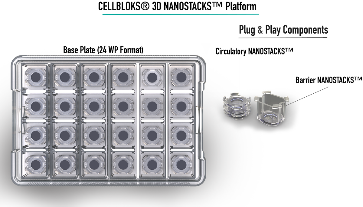 CELLBLOKS® NANOSTACKS™ Platform Options | Revivocell Limited